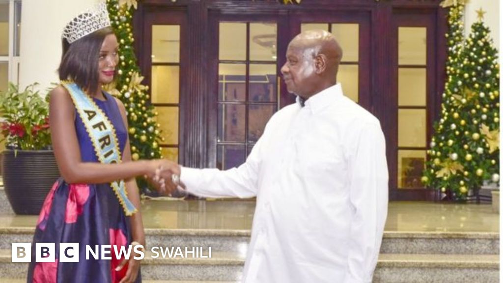 Chemsha bongo:Kwa nini Rais Yoweri Museveni 'alimsuta' Miss World ...