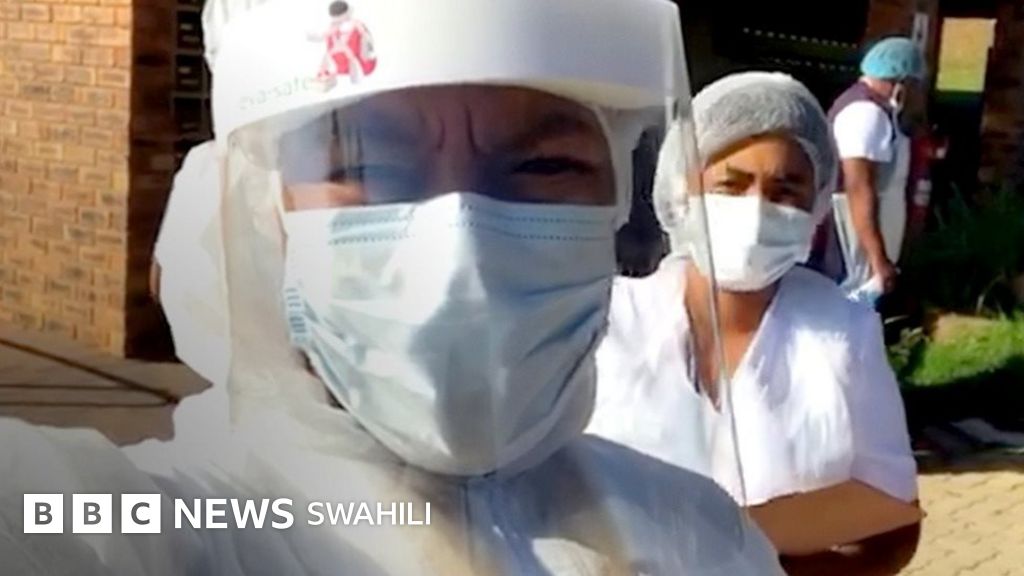 Africa Eye: Muuguzi anayepambana dhidi ya janga la corona - BBC News ...