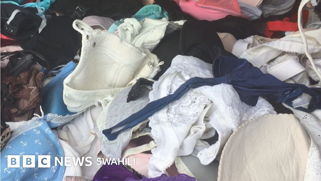 Namna gani nguo za ndani za mitumba zina kuathiri? - BBC News Swahili