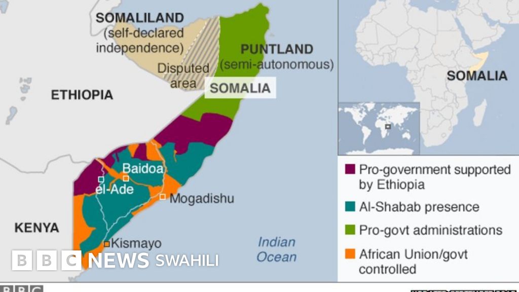 Ndege zashambulia mji wa Qandala nchini Somalia - BBC News Swahili