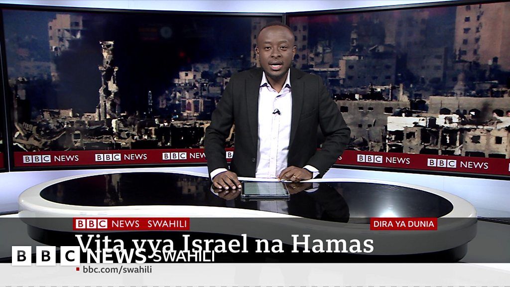 Matangazo ya Dira ya Dunia TV na Peter Mwangangi - BBC News Swahili