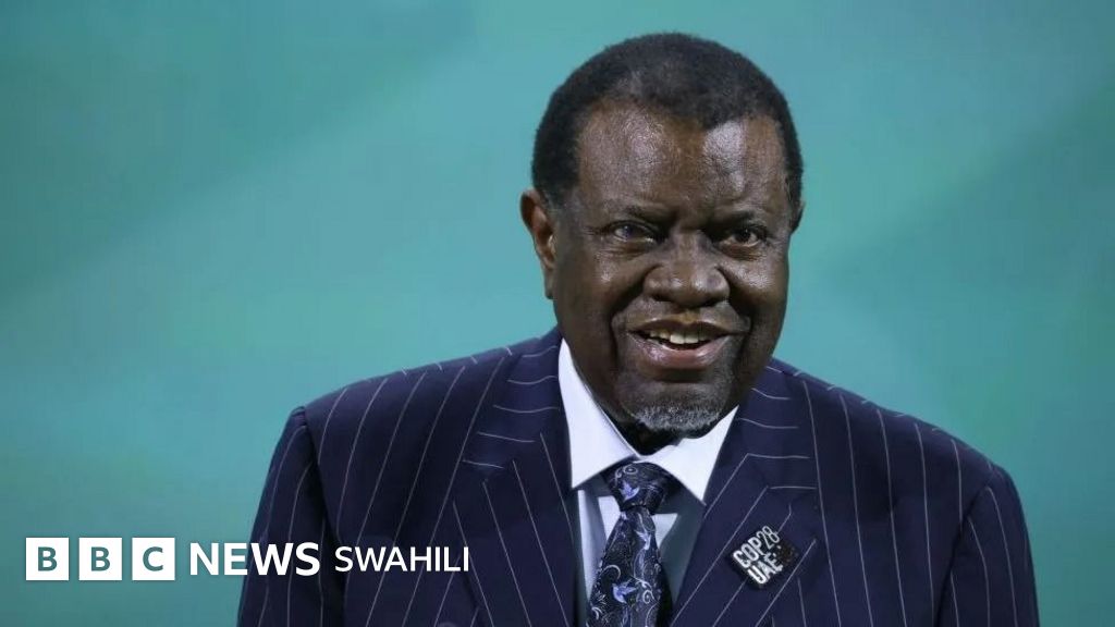Hage Geingob: Rais wa Namibia afariki dunia - BBC News Swahili