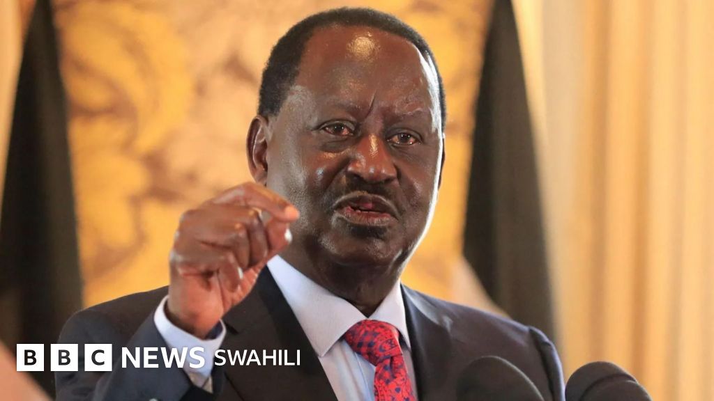 Raila Odinga aaga dunia - BBC News Swahili