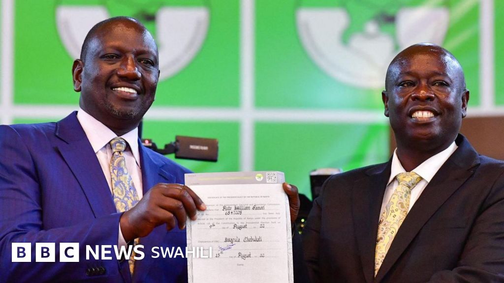 William Ruto, Rigathi Gichagua na Raila Odinga: Miungano ya Kenya ...