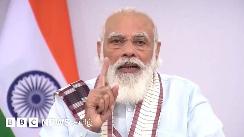 நரேந்திர மோதி உரை: "கொரோனா முழுமையாக ஒழியவில்லை, ஜாக்கிரதை" - 10 ...