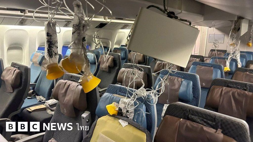 สิงคโปร์แอร์ไลน์ส SQ321: ผู้โดยสารเล่านาทีระทึกระหว่างเครื่องบินตกหลุม ...