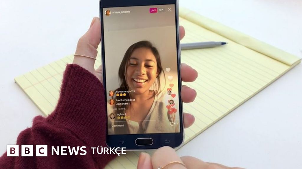 Instagram'a canlı yayın özelliği geldi - BBC News Türkçe