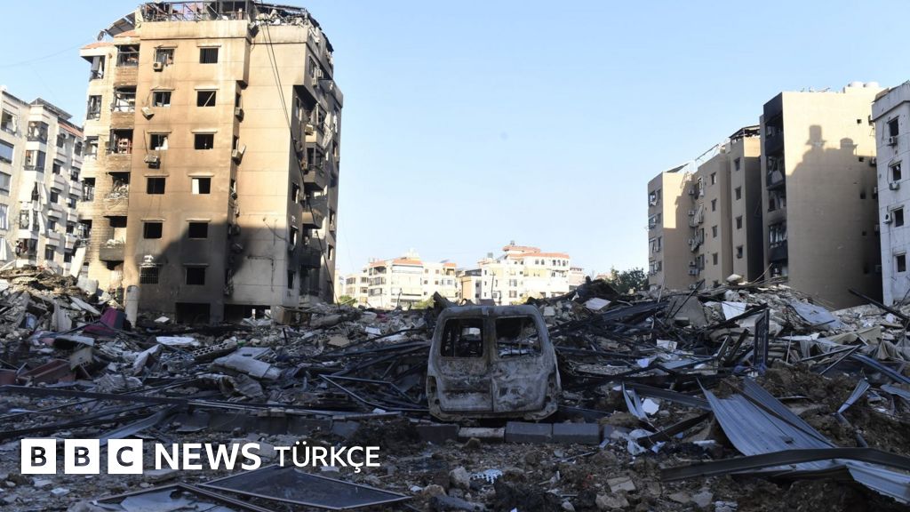 Lübnan: Uydu görüntüleriyle İsrail'in bombardımanı - BBC News Türkçe