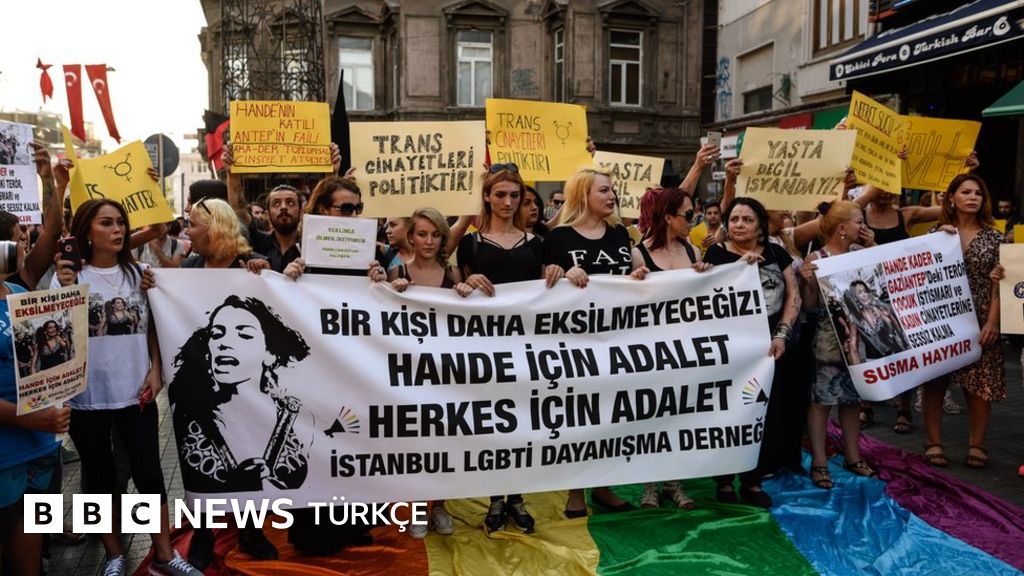 Hande Kader cinayeti: Trans cinayetleri protesto edildi - BBC News Türkçe