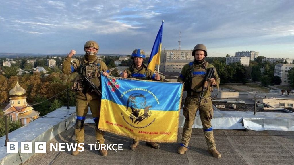 Ukrayna'nın karşı taaruzu: C﻿ephe hattından fotoğraflar - BBC News Türkçe