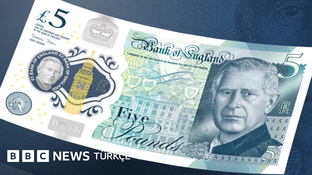  ngiltere de Kral 3 Charles n Resminin Yer Ald Yeni Banknotlar n