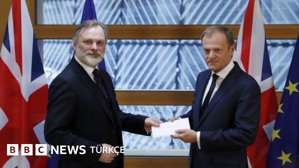 İngiltere'nin AB'den ayrılık mektubu Brüksel'de: Brexit süreci resmen ...