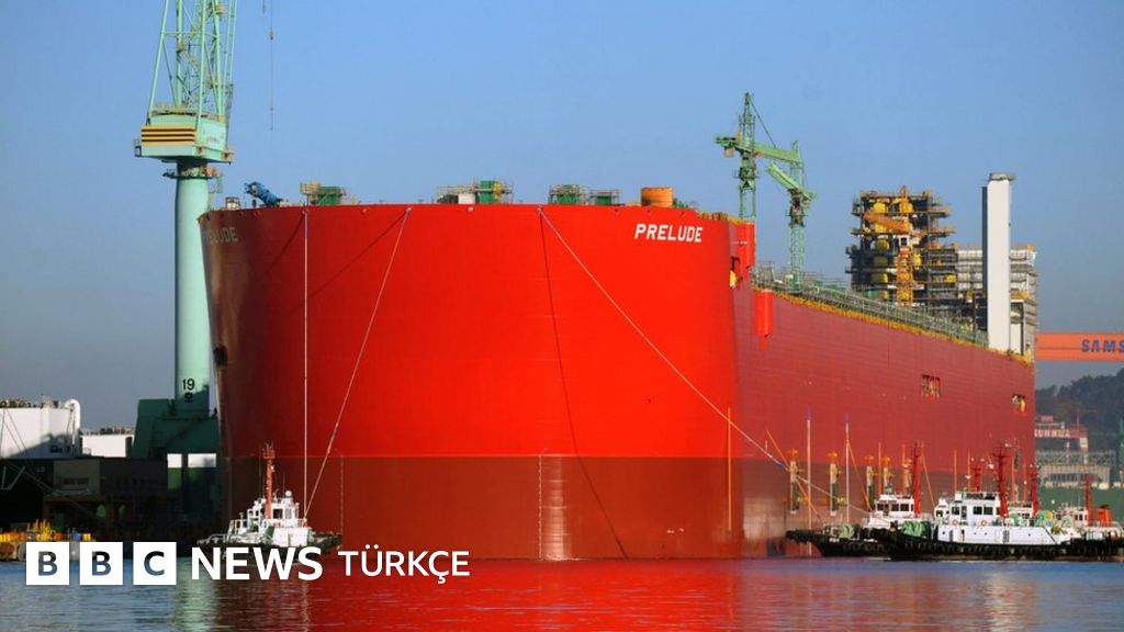 Dünyanın en büyük yüzer taşıtı: Shell'in 488 metrelik dev doğalgaz ...