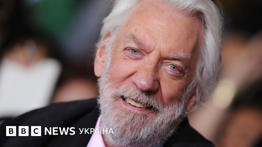 Дональд Сазерленд помер. Які найвідоміші ролі зірки Голлівуду - BBC News Україна
