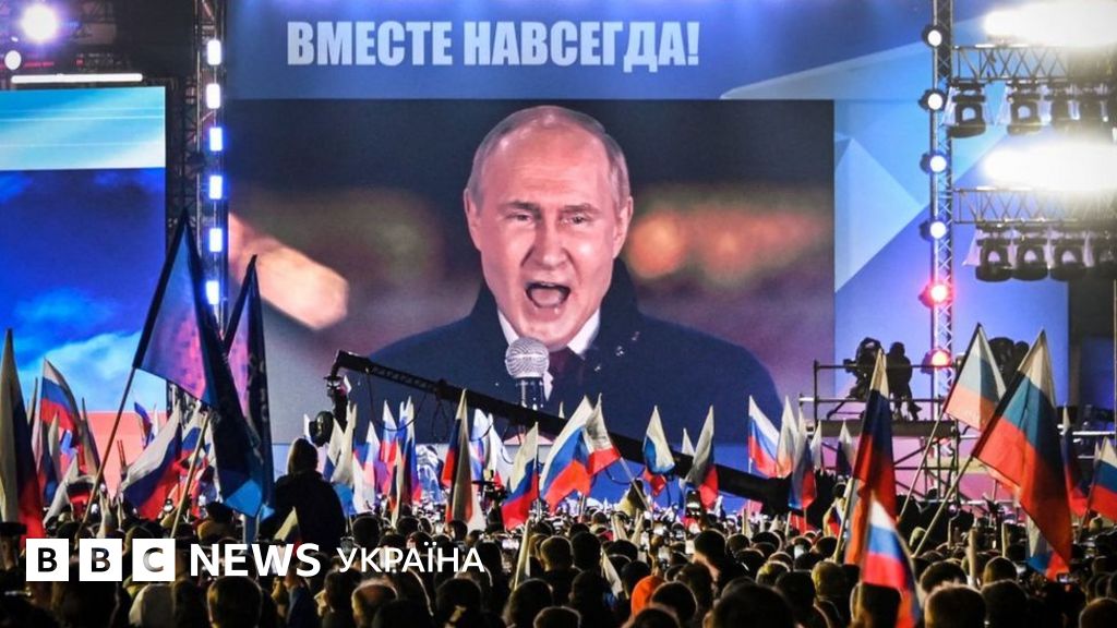 Путін не уникне наслідків після відступу Росії з Херсона Bbc News Україна