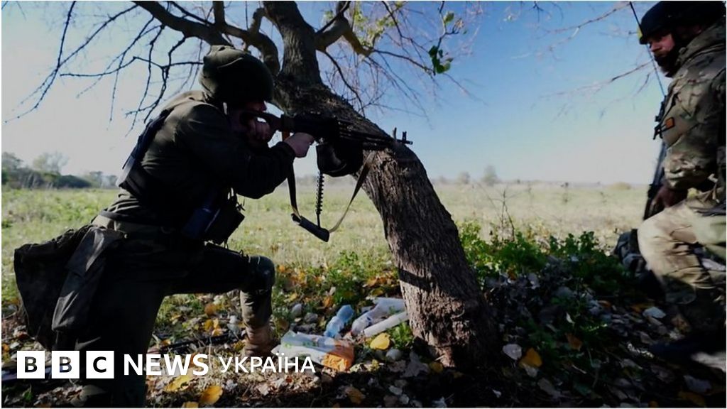 Ближній бій з росіянами репортаж Bbc з лінії фронту Bbc News Україна