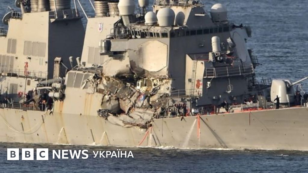 Моряки есмінця ВМС США загинули - BBC News Україна