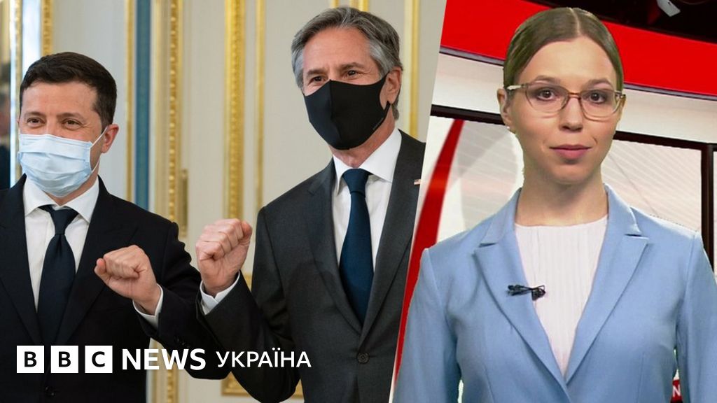 Зеленський Блінкен і морський скандал між Францією та Британією Теленовини ВВС 06 05 21 Bbc