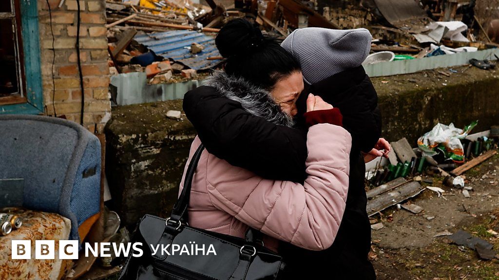 Нова масова ракетна атака на Україну Bbc News Україна