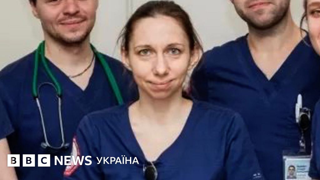"Росія вбиває найкращих". Поховали лікарку Охматдиту Оксану Леонтьєву - BBC News Україна