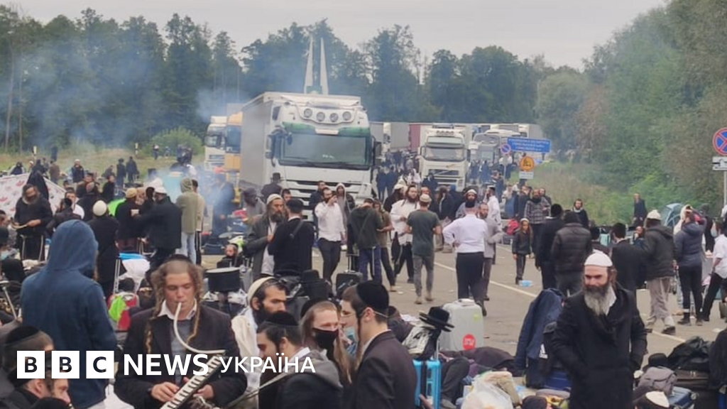 Хасиди розповіли хто і як обіцяв завезти їх в Україну Bbc News Україна