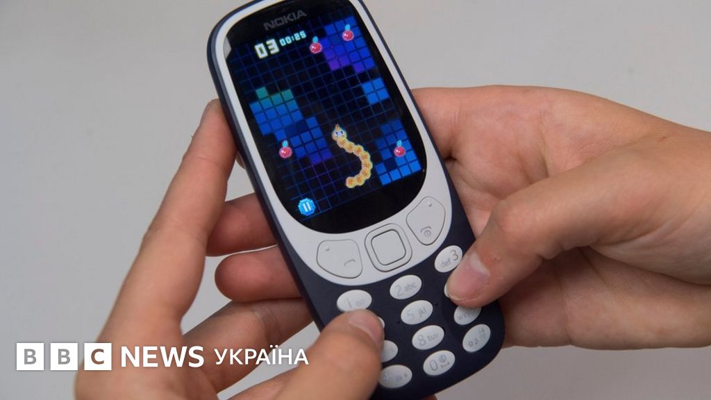 Телефон Nokia 3310 повернувся на ринок - BBC News Україна