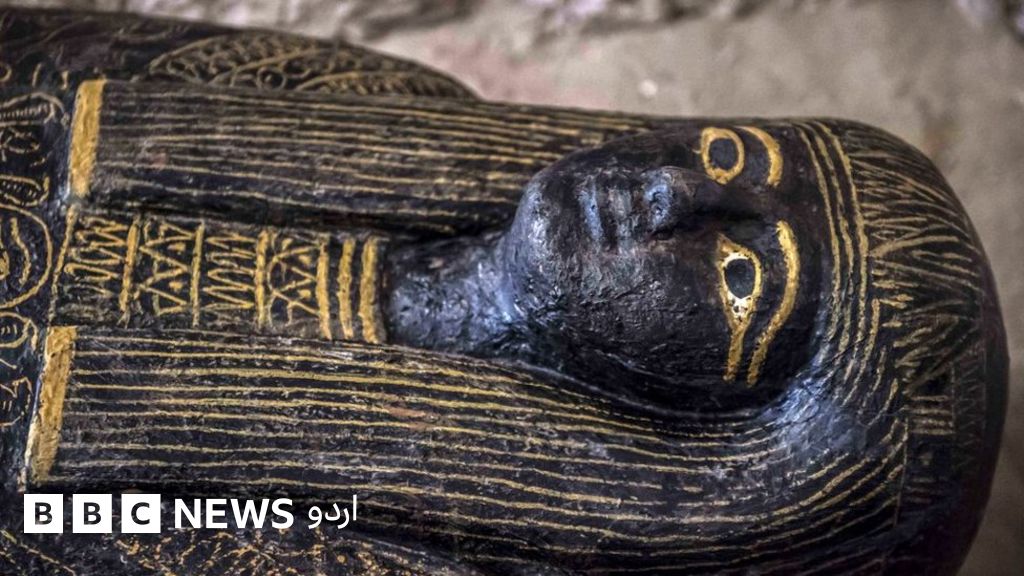 3500 سال پرانے اہرام مصر سے ملنے والے خزانوں کی نمائش Bbc News اردو