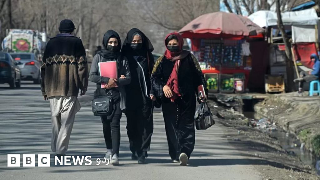 افغانستان طالبان حکومت نے یونیورسٹیوں میں خواتین کی تعلیم پر پابندی