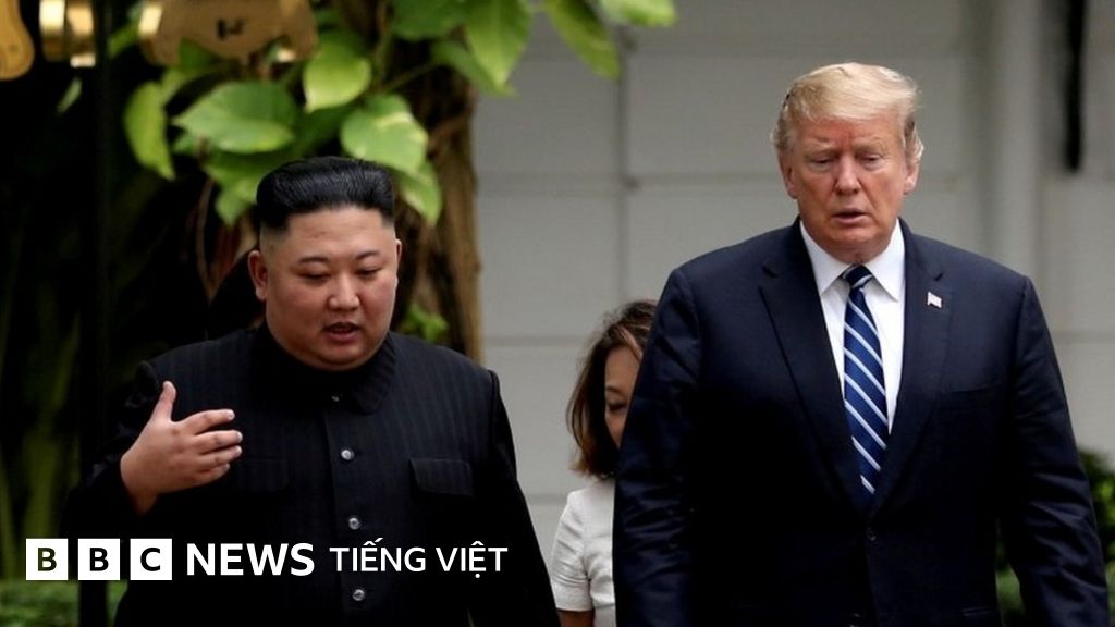 Ông Trump nói 'muốn bắt tay' ông Kim tại khu phi quân sự DMZ - BBC News Tiếng Việt