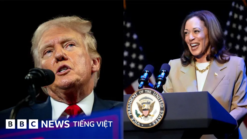 Ông Trump và bà Harris bất đồng về cuộc tranh luận - BBC News Tiếng Việt