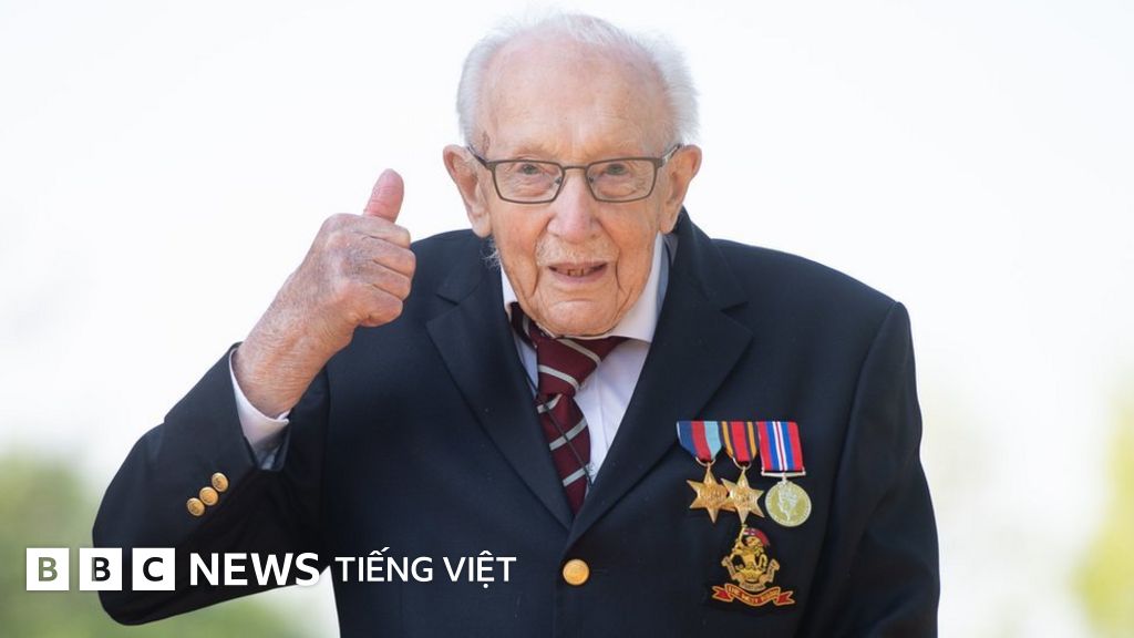 Cụ ông 'anh hùng' Tom Moore qua đời ở tuổi 100 vì Covid - BBC News ...