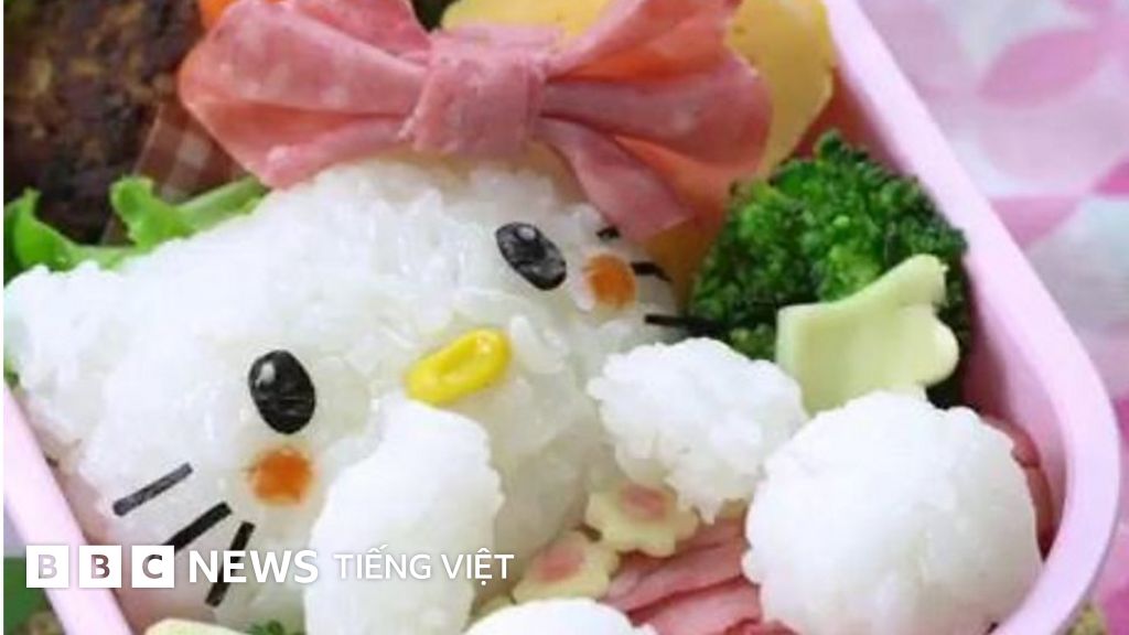 Cách làm bento hình Hello Kitty - BBC News Tiếng Việt