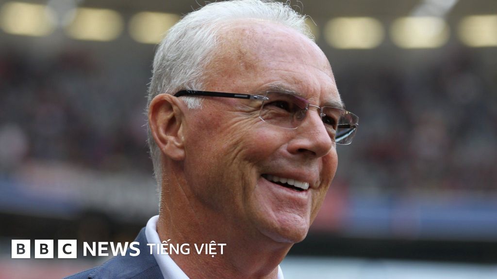 Huyền thoại bóng đá người Đức Franz Beckenbauer qua đời ở tuổi 78 - BBC ...