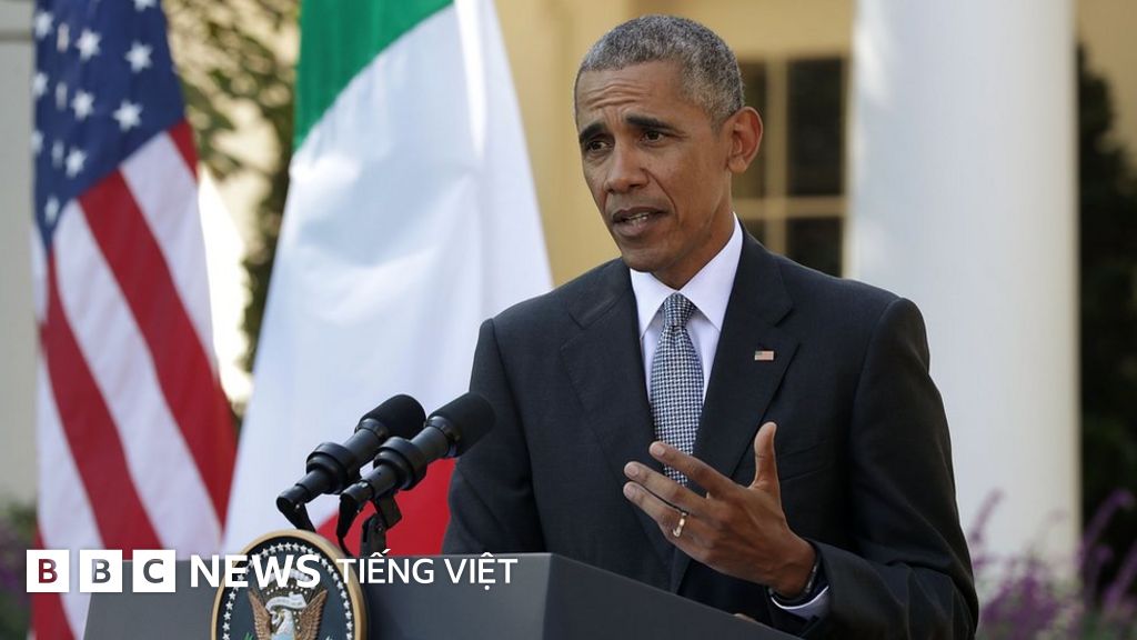 Ông Obama nói ông Trump "ngưng rên rỉ" - BBC News Tiếng Việt