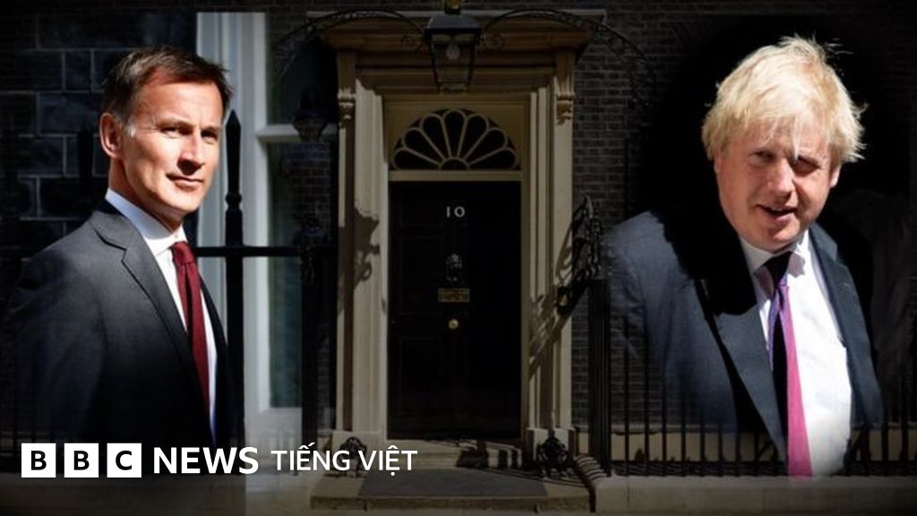 Boris Johnson và Jeremy Hunt đua chặng cuối vào ghế thủ tướng Anh - BBC ...