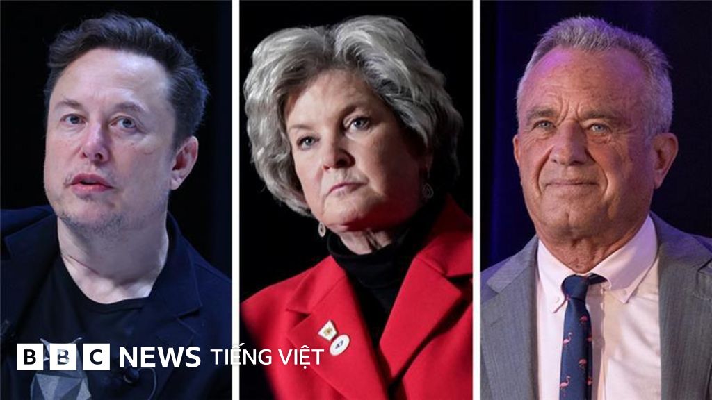 Từ Musk đến RFK Jr - Những gương mặt đình đám có thể nắm các vị trí chủ ...