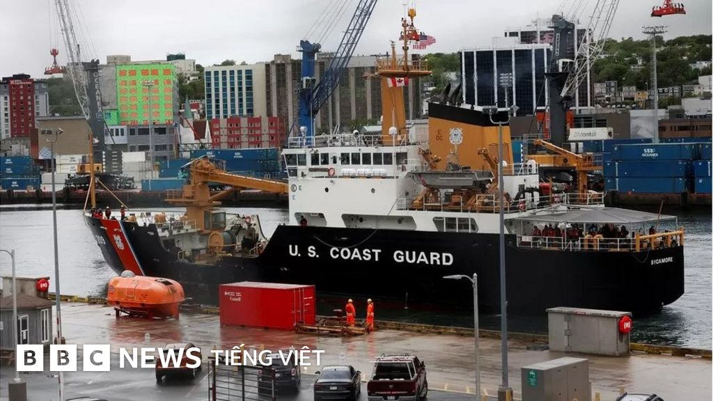 Hài cốt được cho là tìm thấy trong mảnh vỡ tàu lặn Titan - BBC News ...