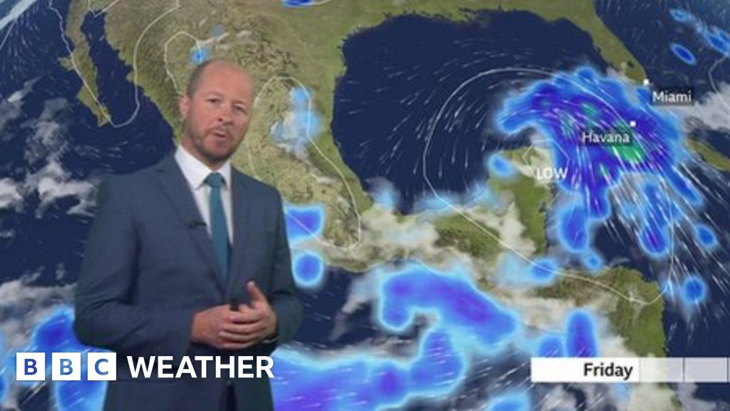 Tropical storm brews as hurricane season starts - BBC Weather