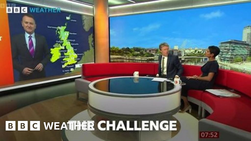 Matt Taylor's Elton John-themed challenge - BBC Weather