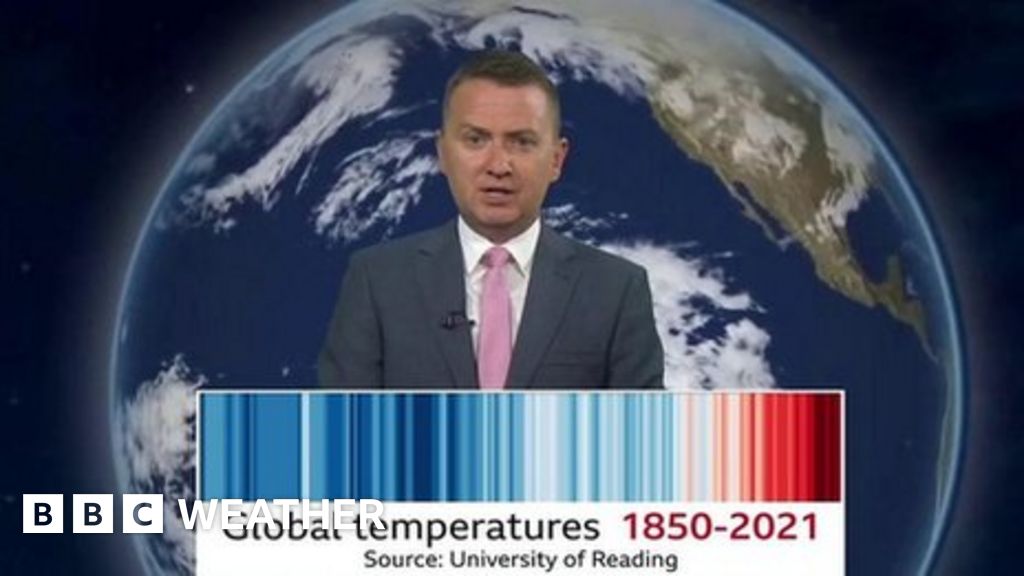 What do the climate stripes mean? - BBC Weather