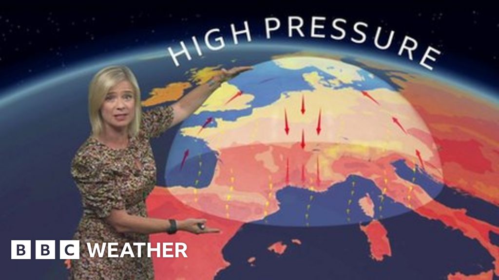 Heat intensifies across France - BBC Weather
