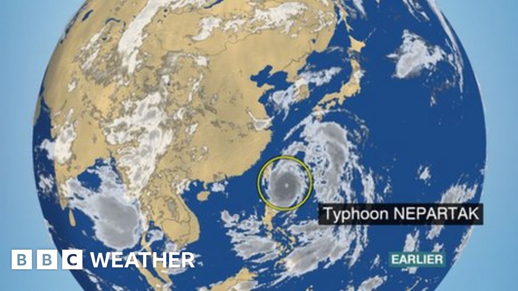 Typhoon Nepartak - BBC Weather