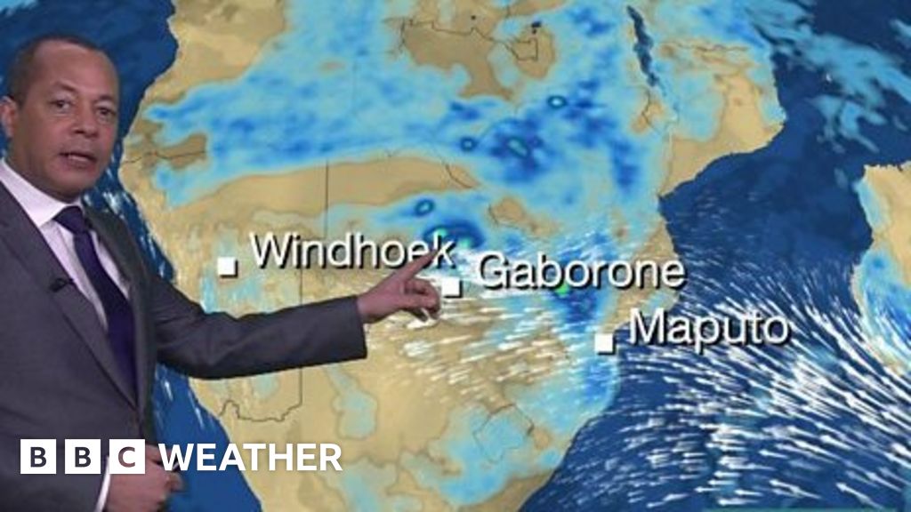 Tropical cyclone Dineo - BBC Weather