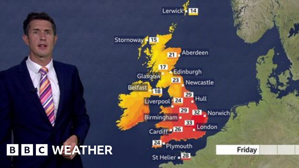 Hot spell: What can we expect in the next few days - BBC Weather
