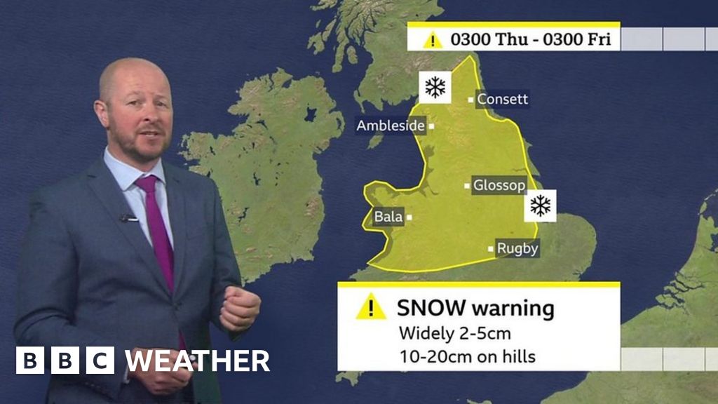 Snow to come for some in the UK this week - BBC Weather