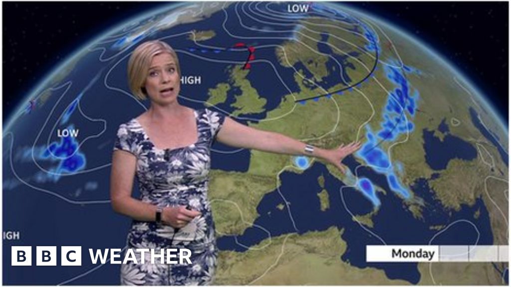 Rain moves away from Western Europe - BBC Weather