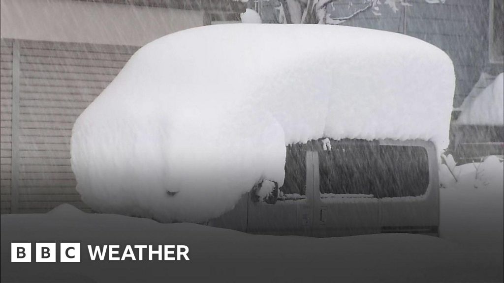 Record snowfall in Japan - BBC Weather