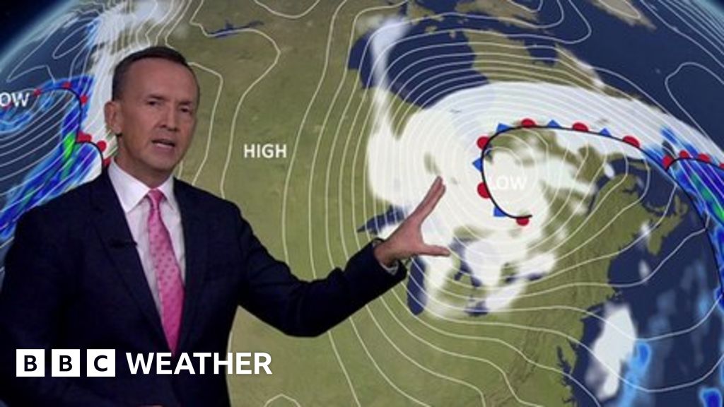 A powerful winter storm hits North America - BBC Weather