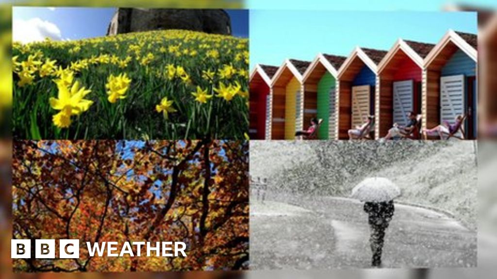 One year, four seasons… But when are they? - BBC Weather