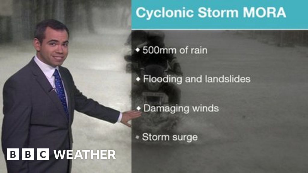 Cyclone Mora threatens Bangladesh and Myanmar - BBC Weather